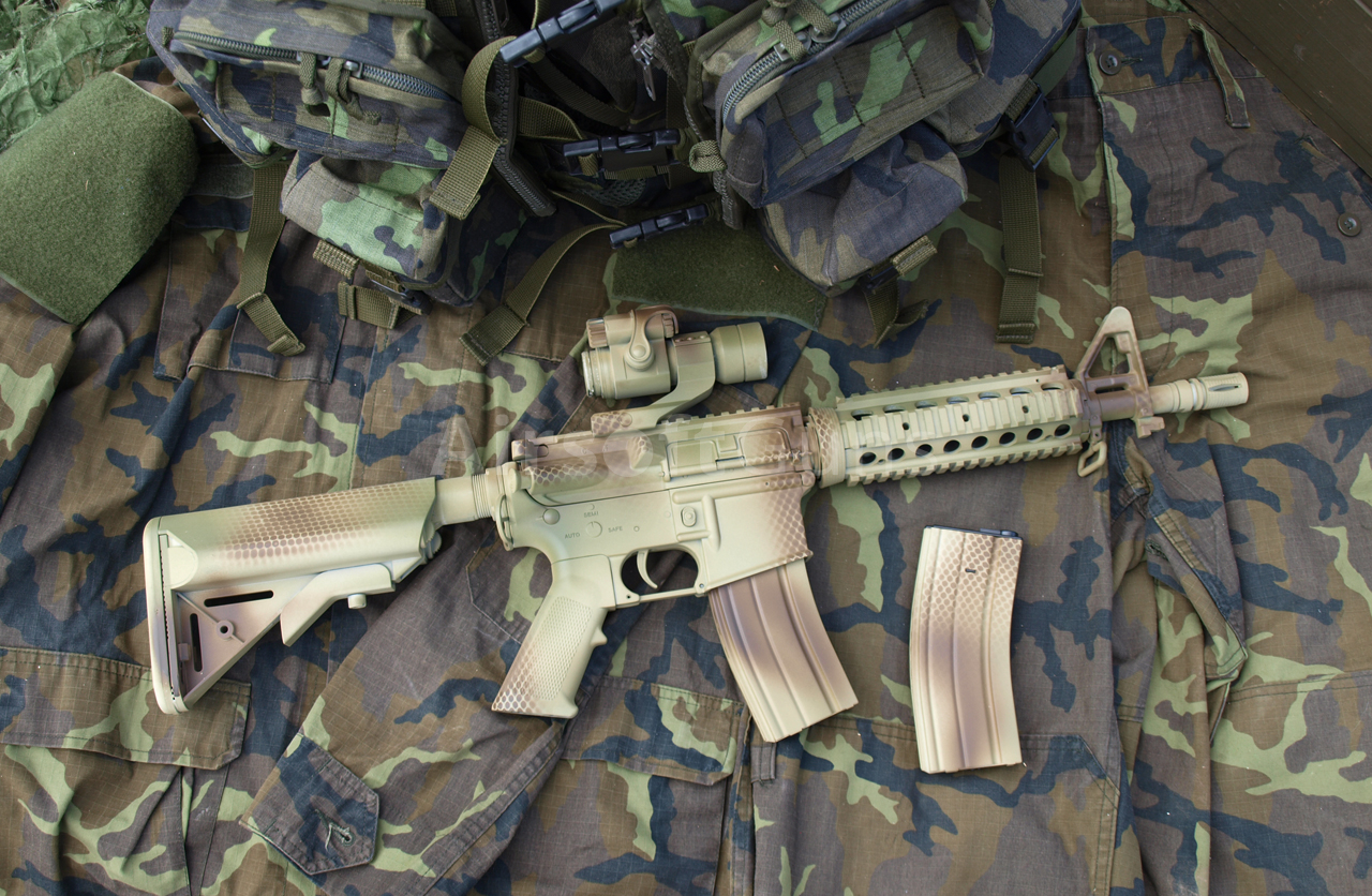 Camo Custom M4 CQB-R, 160 m/s, AirsoftGuns, CM.002 | AirsoftGuns
